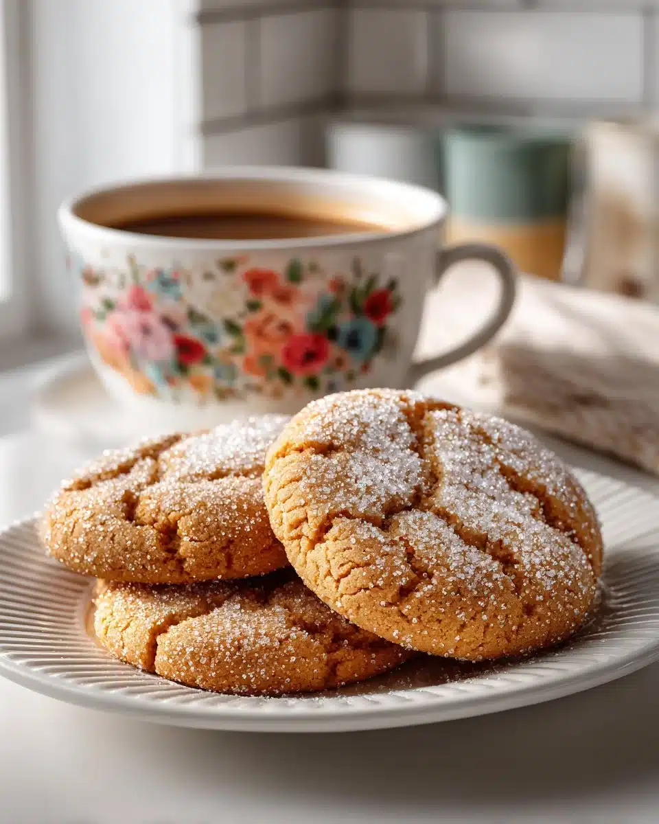 Coffee Sugar Cookies