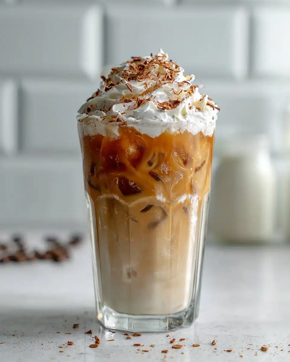 Creamy Vanilla Iced Coffee