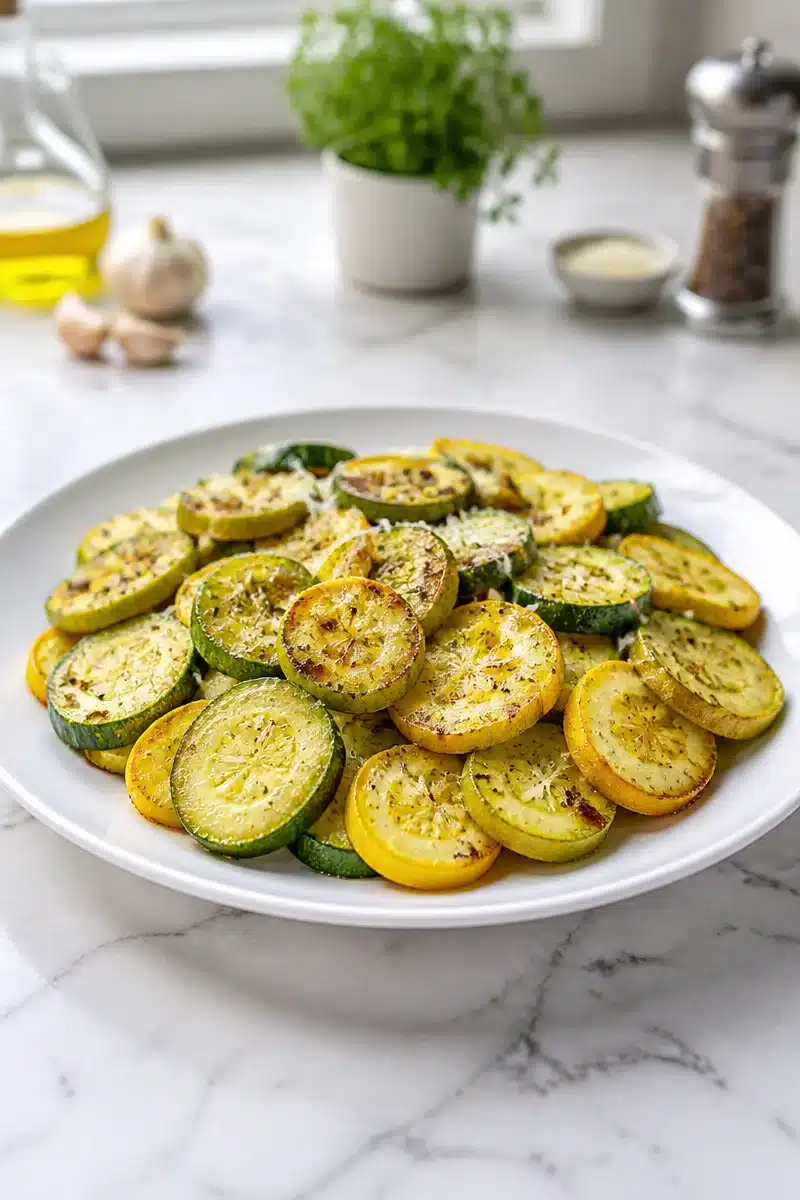 Roasted Garlic Parmesan Squash And Zucchini Recipes